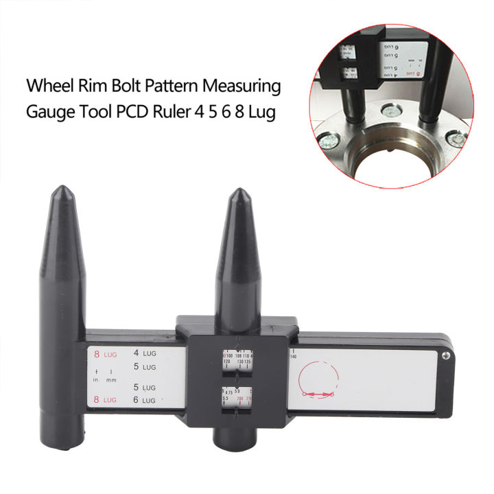 Sliding Measuring Gauge 4 5 6 8 Lug Wheel Rim Gauge for Car Wheel Rim ...