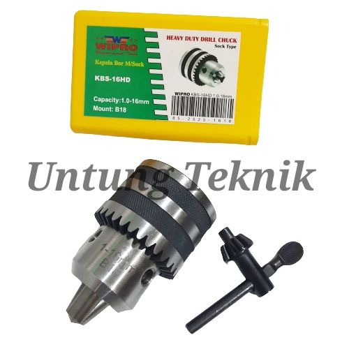 WIPRO Kepala bor 16mm sock B18 - Drill Chuck | Lazada Indonesia
