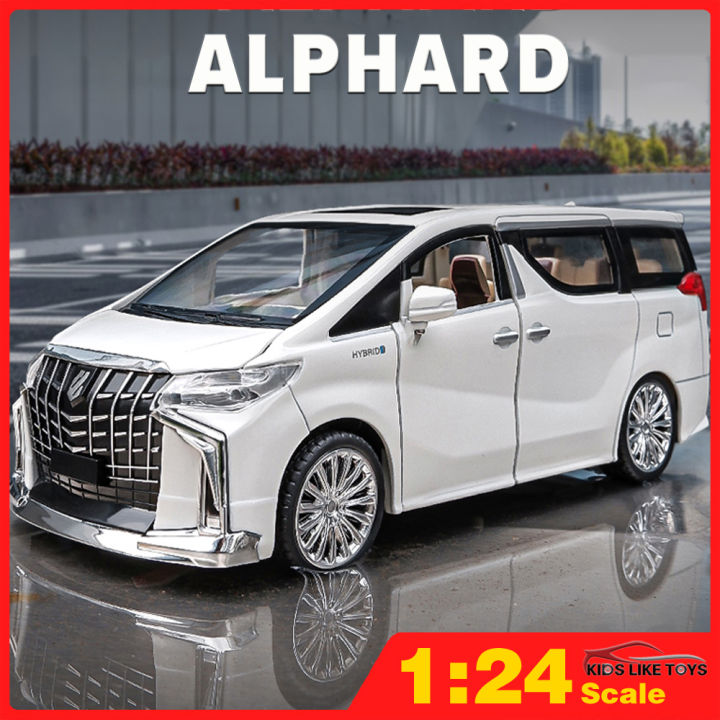 🔥รุ่นอัพเกรด🔥โมเดลรถยนต์ TOYOTA MPV ALPHARD ขนาด 1:24/1:32 พร้อมไฟสีเสียง | Lazada.co.th
