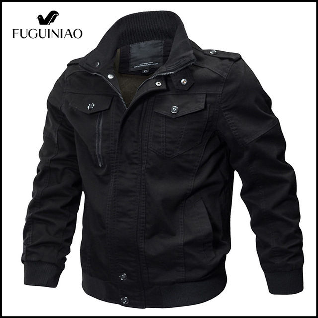 FUGUINIAO 2022 Military Jacket Men Cotton Jacket Coat Army Men's Pilot ... FUGUINIAO 2022 Military Jacket Men Cotton Jacket Coat Army Men's Pilot ...