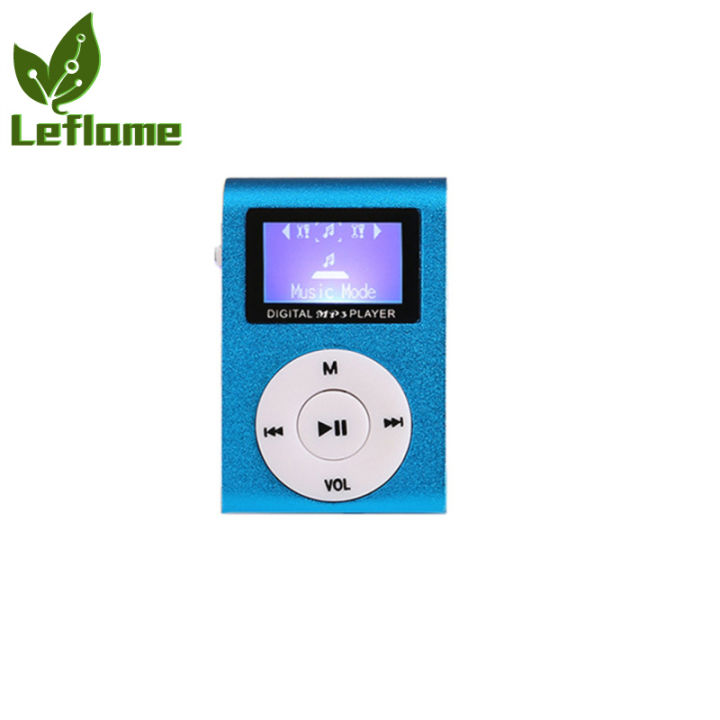 จัดส่งที่รวดเร็ว Mini Cube Clip-Type Mp3 Player แสดงผลลำโพงเพลงแบบพกพา ...
