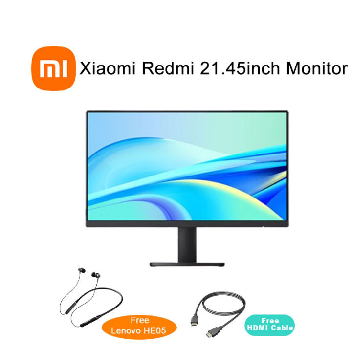 Xiaomi Redmi Monitor 21.45 inch 75Hz Refresh Rate 1080P FHD Low Blue ...