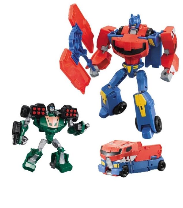 LUBO Robot Transformers Optimus Prime and Hotton Hound Transformable ...