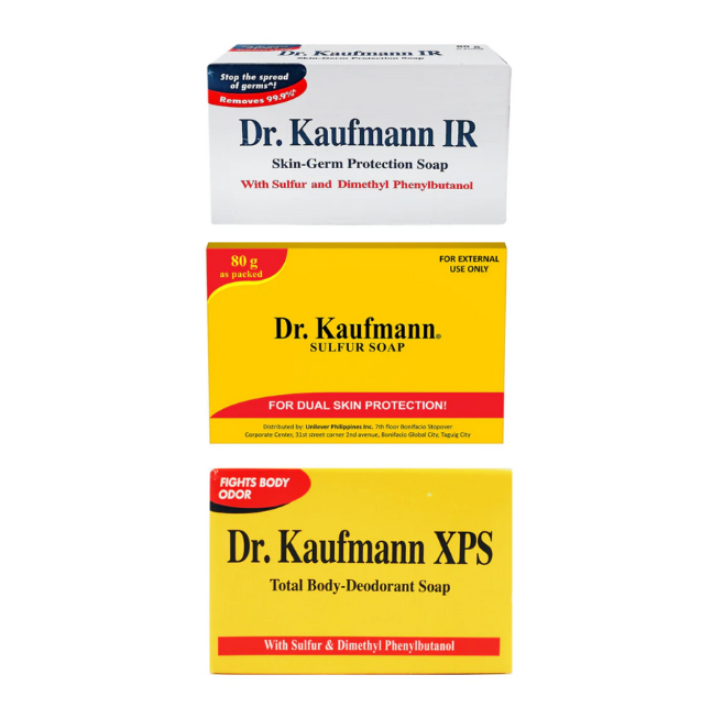 Dr. Kaufmann Soap Sulfur Zinc Oxide, Irgasan White & XPS 80g | Lazada PH