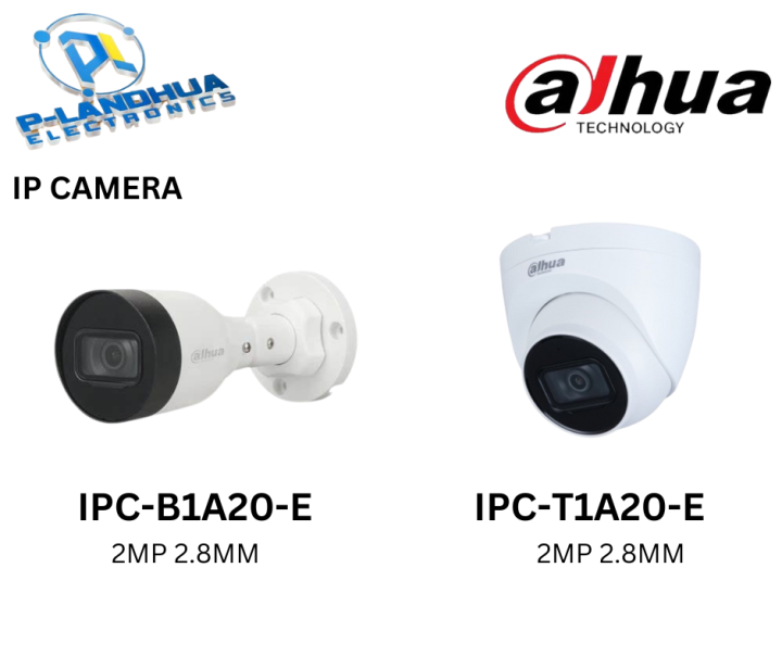 Dahua IP Camera 2mp Bullet & Dome 2.8mm | Lazada PH