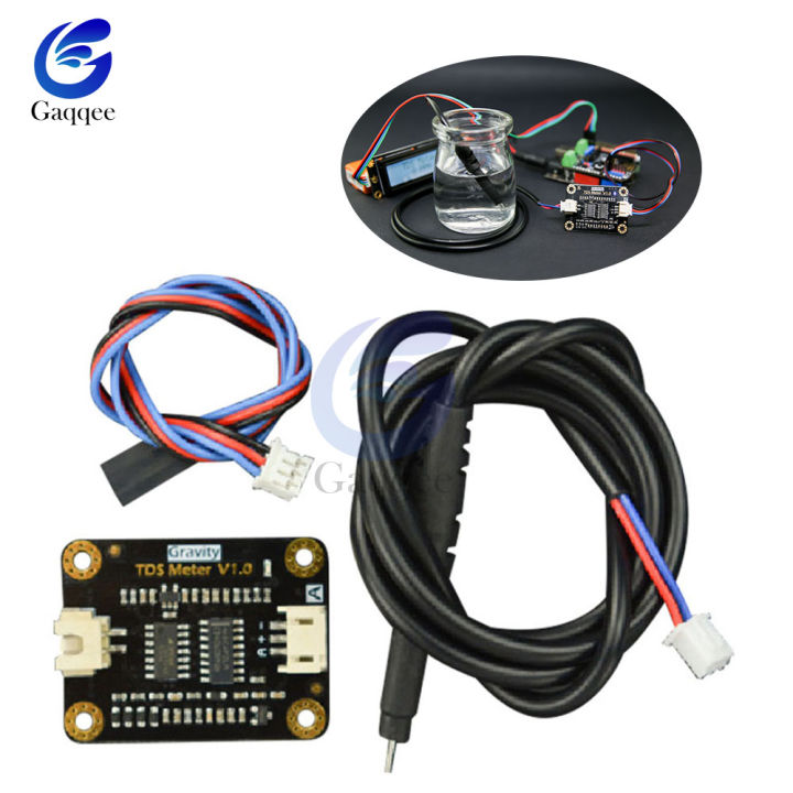Water Conductivity Analog Tds Sensor Module Tester Liquid Detection ...