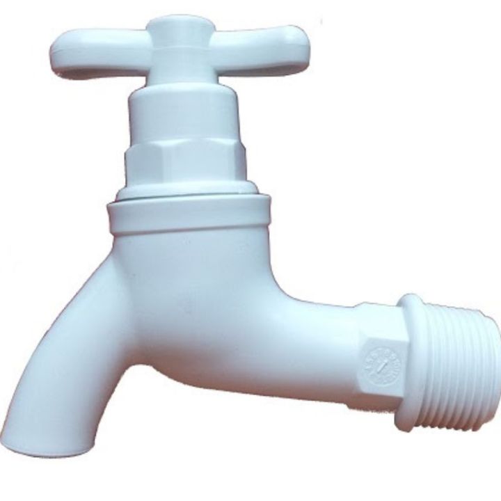 PVC Bib Water Flow Tap /KEPALA PAIP air plastik | Lazada