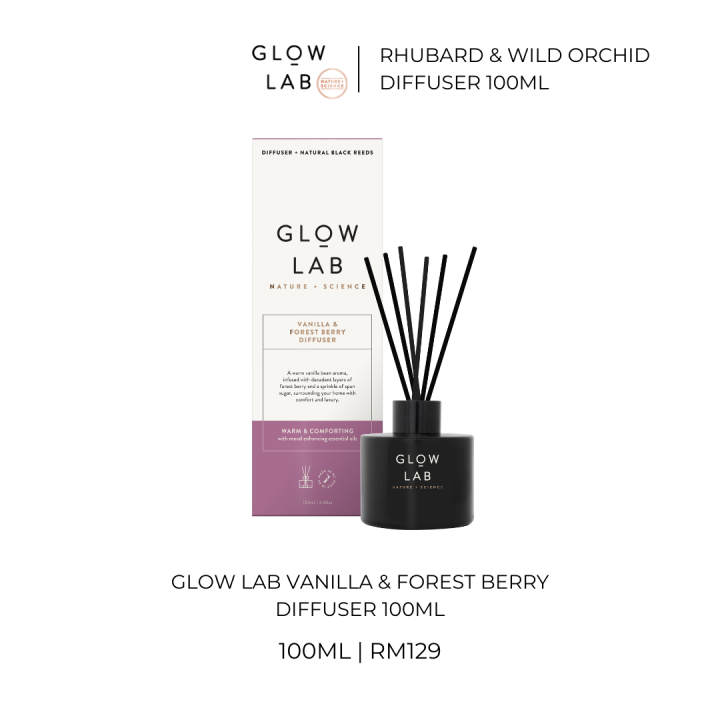 Glow Lab Vanilla And Fresh Berry Diffuser 100ml Lazada
