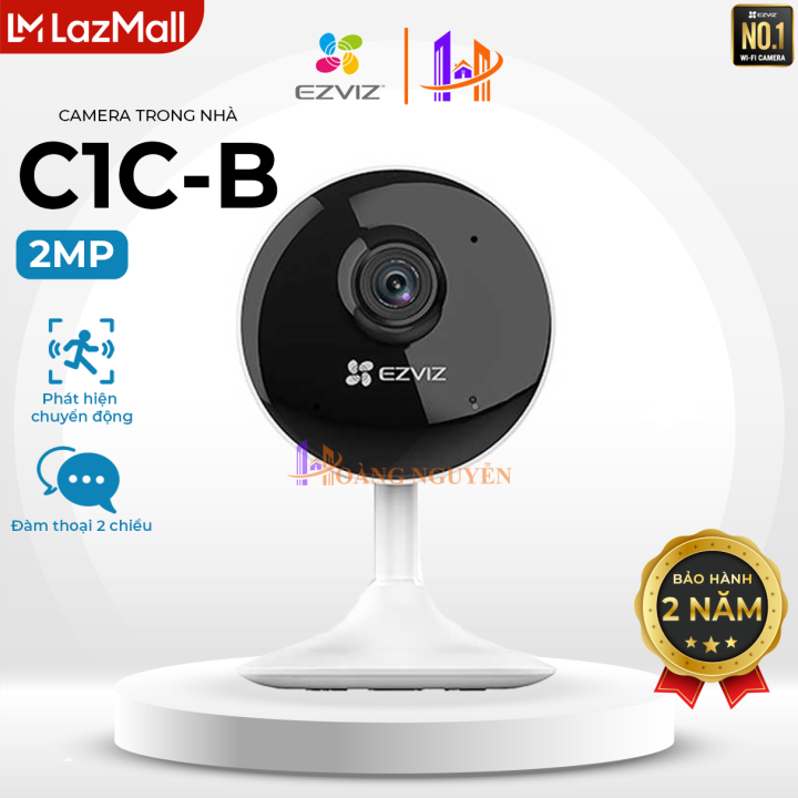 Camera Trong Nhà Cố Định IP WIFI EZVIZ C1C-B 2.0MP Full HD 1080P, C1C ...