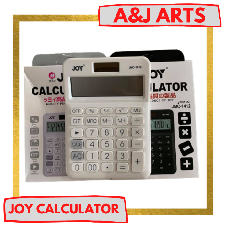 Joy Calculator 12 Digits Electronic Calculator High Quality Calcu Calculator | Lazada PH