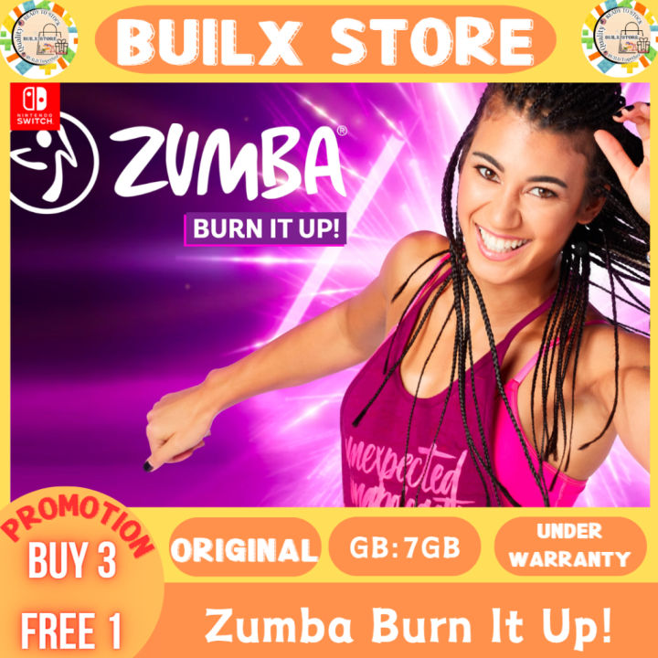 Zumba Burn It Up! Nintendo Switch Digital Game ( BUY 3 FREE 1) | Lazada