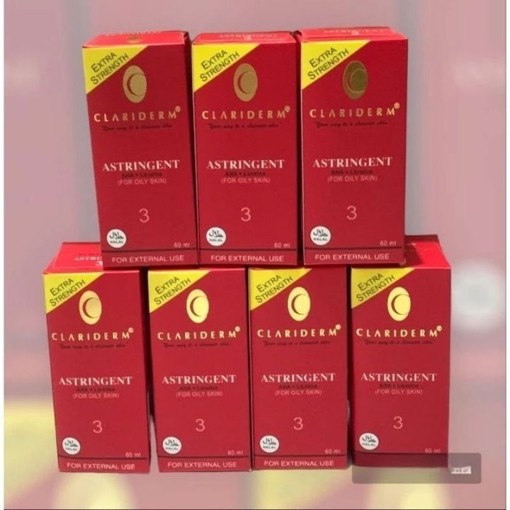 Toner Clariderm 100% Original [ Kemasan Baru ] | Lazada Indonesia