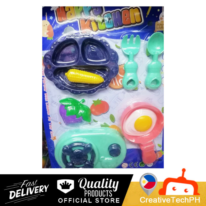 Happy Kitchen Playset Toys ( Toys for Kids Games Prizes by Creative ...