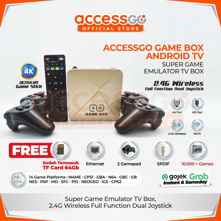 Game box Android HD 4K Super Console Video Gamebox 50+ Emulator 40000 ...