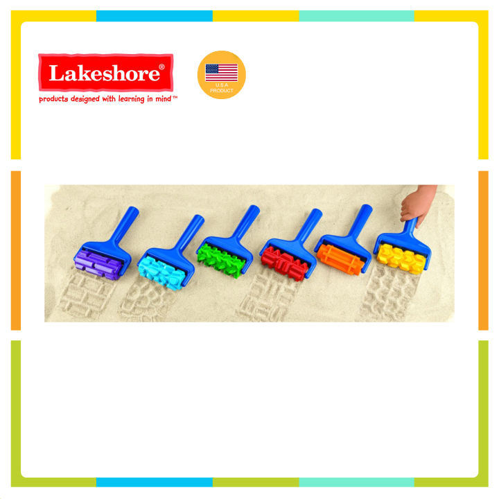 Lakeshore Big Track Sand Rollers Set of 6 (Multicolor) | Lazada PH