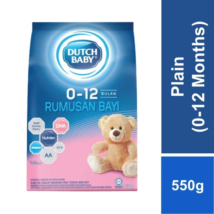 Dutch Baby Baby Milk Formula (0-12 Months) 550g | Lazada