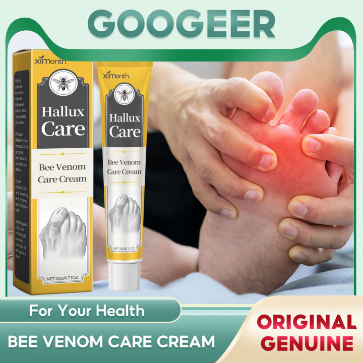 Ximonth Bee Venom Care Cream Gout Treatment Finger Toe Pain Swelling ...