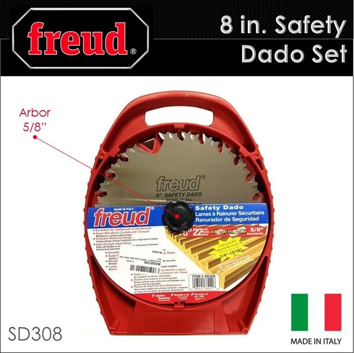 Freud SD308 8-inch Safety Dado Set | Lazada PH