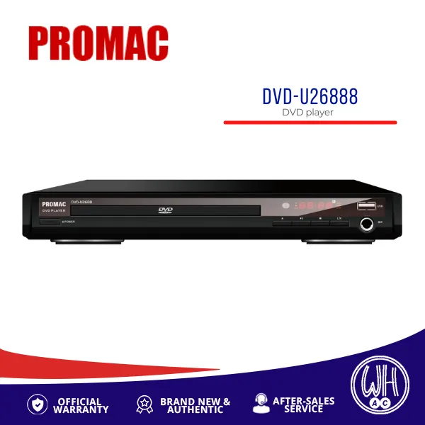 Promac DVD Player DVD-U2688 | Lazada PH