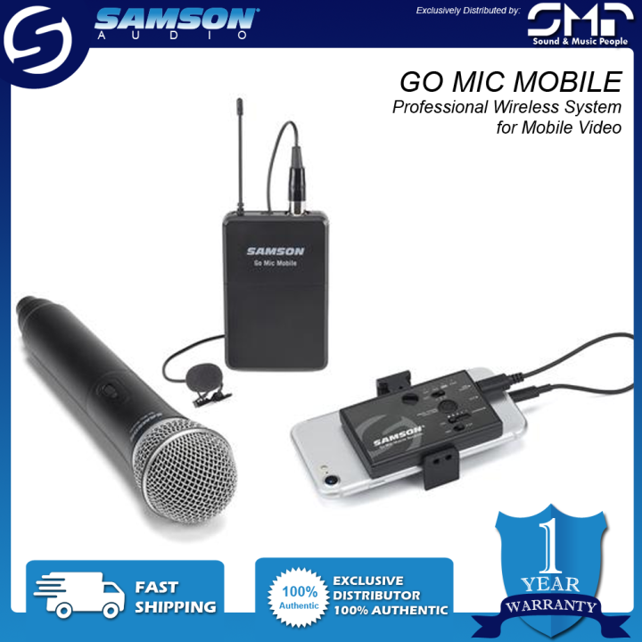 SAMSON Go Mic Mobile Handheld Wireless System | Lazada PH
