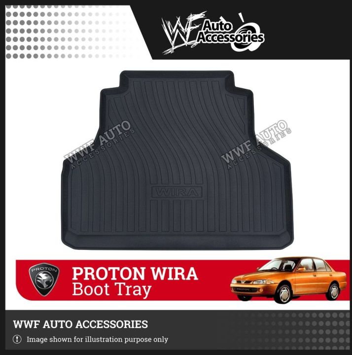 Proton Wira Sedan Rear Trunk Cargo Car Boot Tray | Lazada