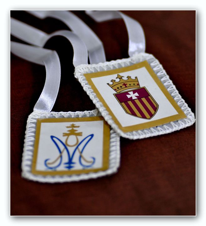Mercedarian/ Auspice Scapular/ De La Merced Miraculous Scapular of Our ...