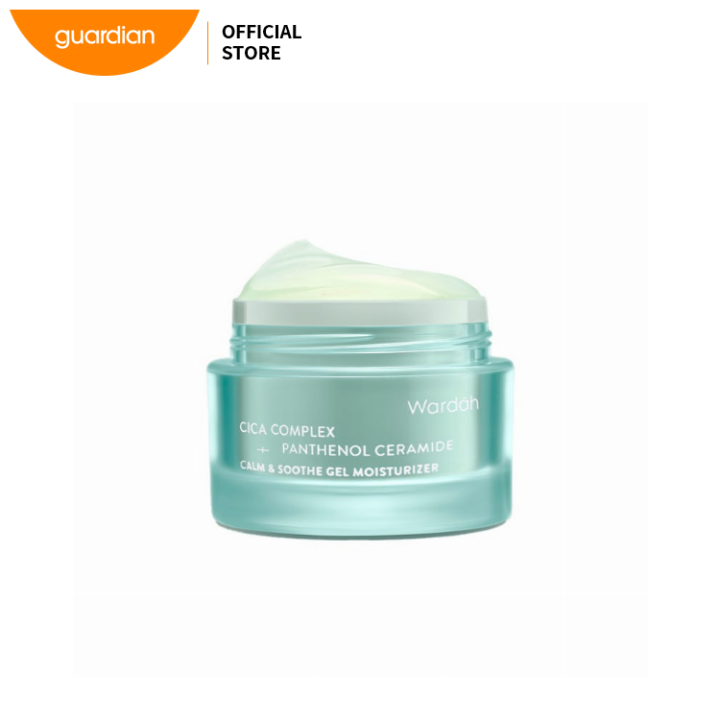 Wardah Cica Complex+Panthenol Ceramide Calm and Soothe Gel Moisturizer ...