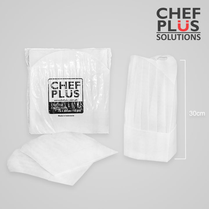 Chef Plus Chef Toque Disposable 30 cm (Set of 10) | Lazada PH