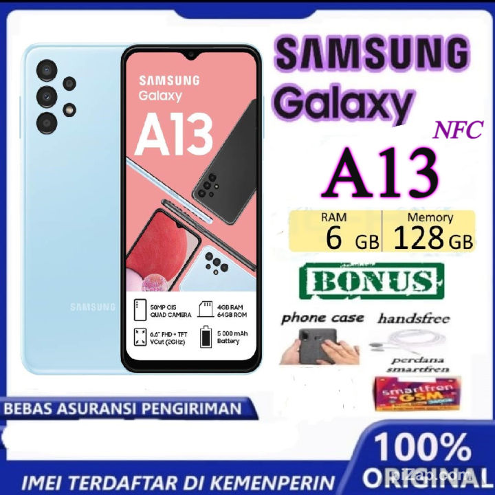 SAMSUNG GALAXY A13 NFC RAM 6GB ROM 128 GB - Flash Sale | Lazada Indonesia