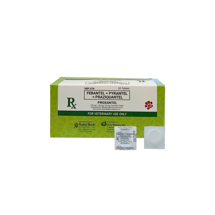 Proxantel Dewormer Chewable Tablet for Dogs & Cats (W/ Sticker) - 1pc ...