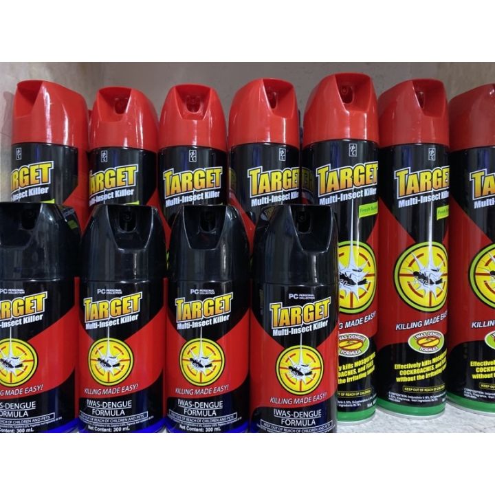AUTHENTIC TARGET Multi-Insect Killer Fast Action Fresh Scent 300ml ...
