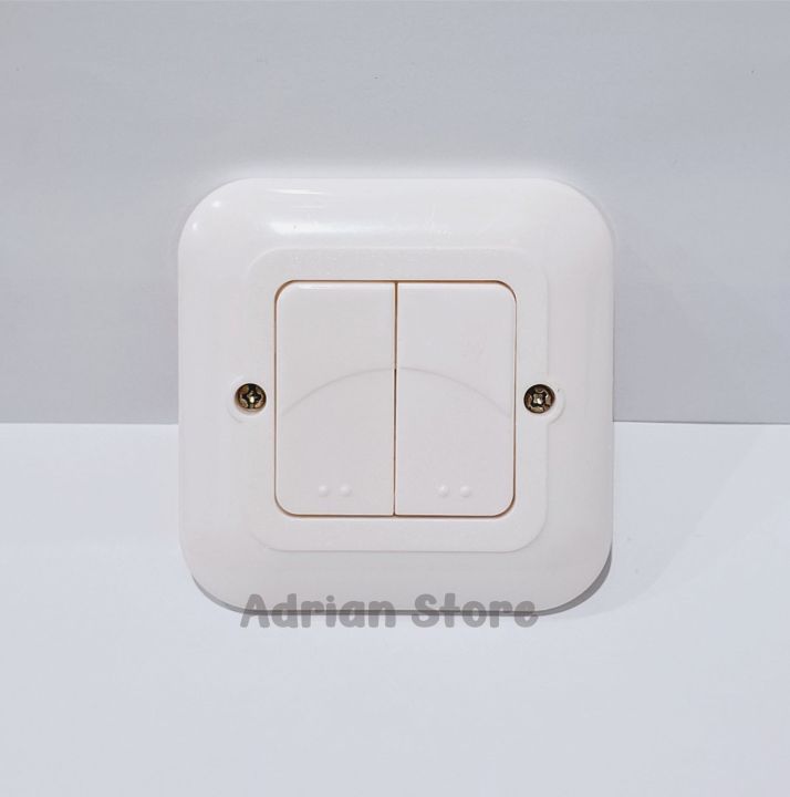 Saklar 2G Merk Cahaya, Saklar IB Indoor Ruangan Dalam, Harga Terbaik ...