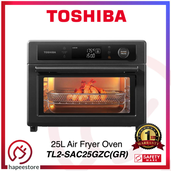 Toshiba 25L Air Fry Oven Remote Control with TSmartLife APP - TL2 ...
