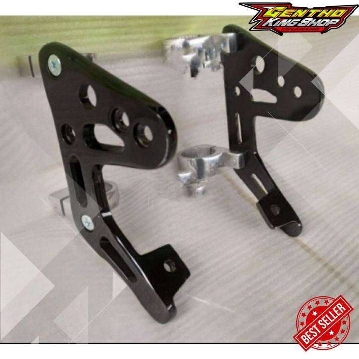 BRACKET BREKET BRICKET LAMPU RX KING MODEL BPRO-KUPINGAN LAMPU SET ...