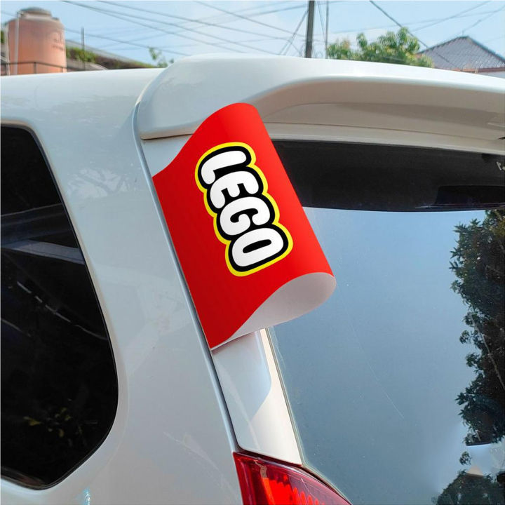 LEGO - Label Tag Mobil - Variasi Penutup Pintu Bagasi LW756 | Lazada ...