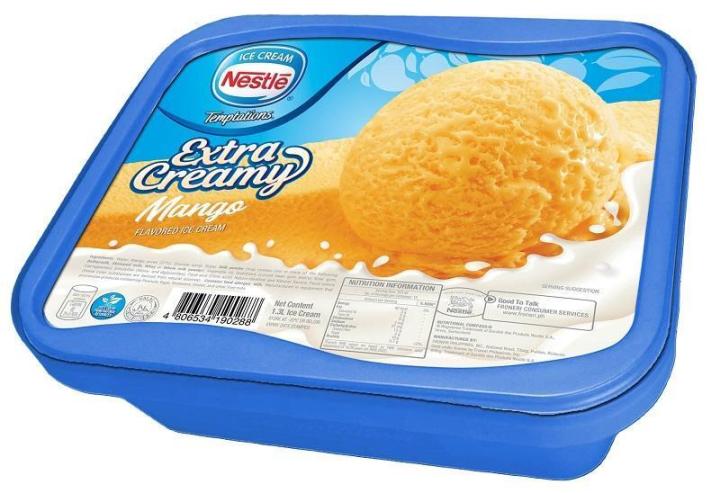 Nestle Temptations Mango Flavored Ice cream 1.3L | Lazada PH