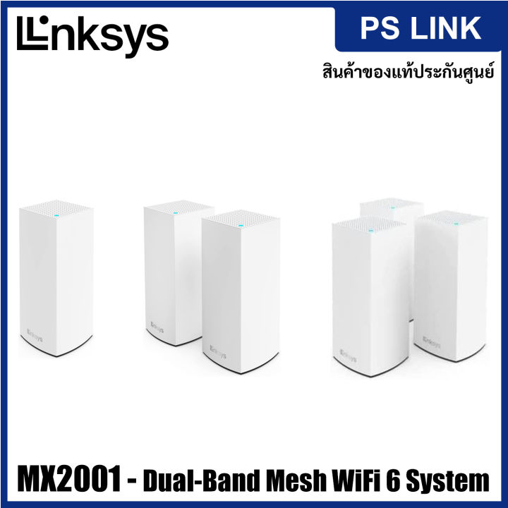 Linksys Atlas WiFi 6 Router Home WiFi Mesh System, Dual-Band, Devices, Speeds up to (AX3000 ...