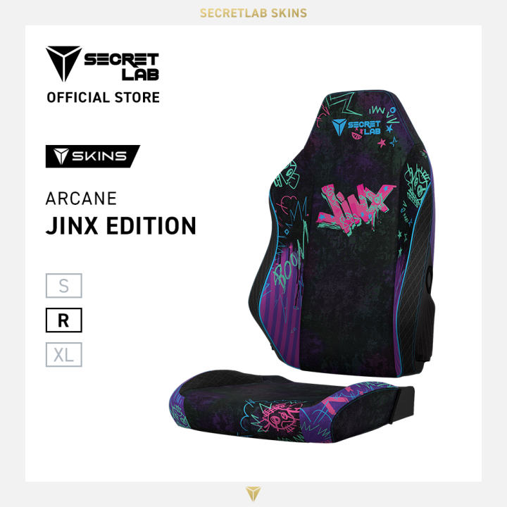 Secretlab Chair SKINS Lite—Arcane Jinx Edition | Lazada.co.th