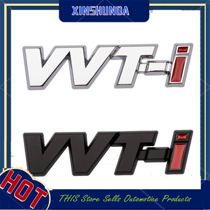 XSD Car VVTI Emblem Metal VVT-i VVTi Logo Sticker For TOYOTA Camry ...