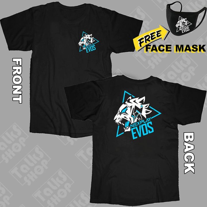 NXP EVOS ESPORTS TSHIRT / HIGH QUALITY / SIZE M-L-XL / MOBILE LEGEND T ...