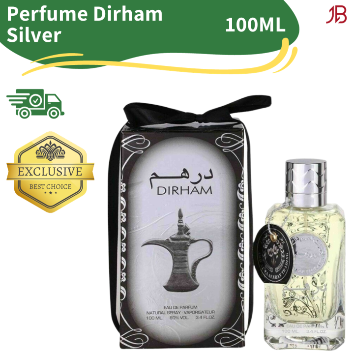 DIRHAM Perfume Silver 100ml by Ard Al-Zaafaran | Lazada