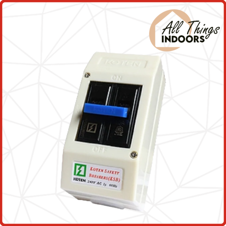 Koten Safety Breaker 2P 20A | Lazada PH