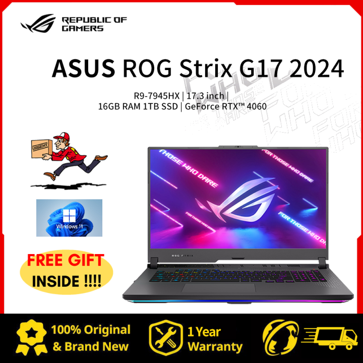 【Official Warranty】2024 ASUS ROG Moba7 PLUS Gaming Laptop/ASUS ROG Strix G17 2024 /ASUS ROG ...