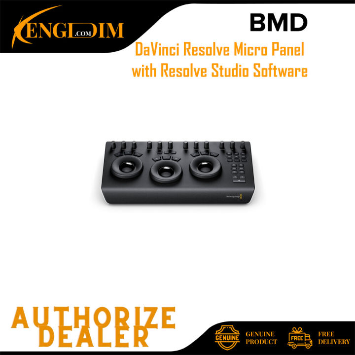 Blackmagic Design DaVinci Resolve Micro Panel with Resolve Studio ...