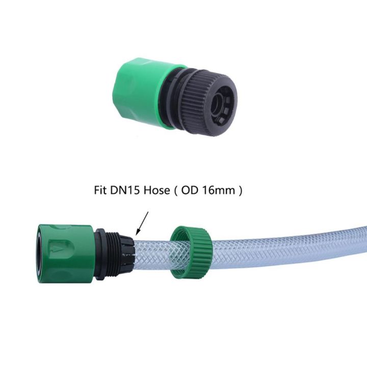 Hose End Quick Connect Hose Pipe Connectors Hose Pipe Plastic fitting 1 ...