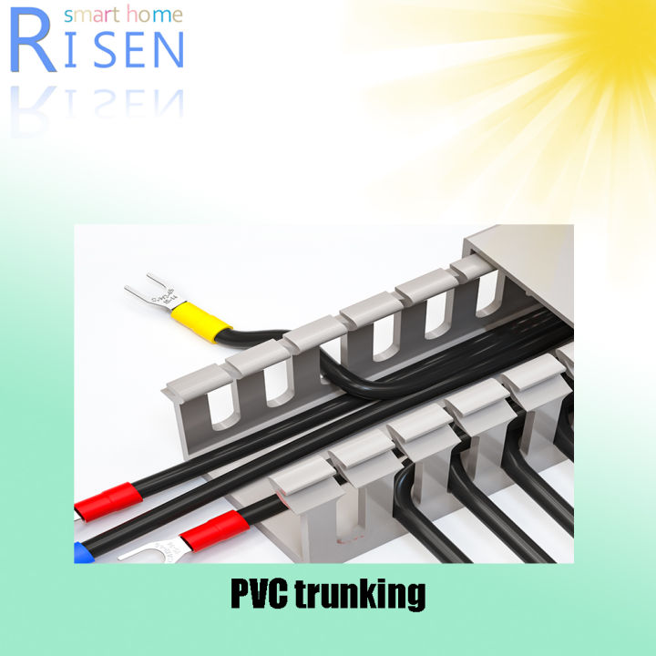 Risen smart home PVC industrial environmental protection cable trunking ...