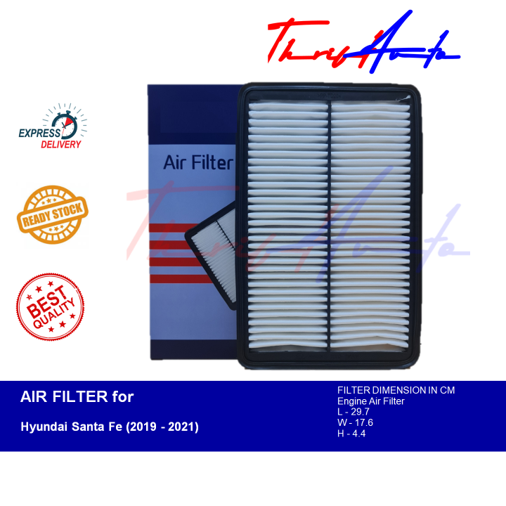 Air Filter for Hyundai Santa Fe Diesel (2019 - 2022) - 28113-A9200 ...