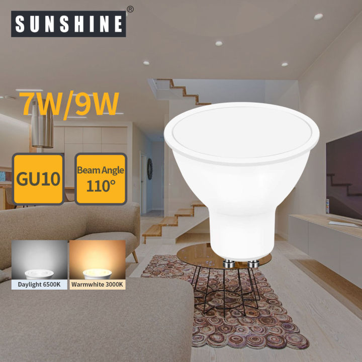 SUNSHINE LED Spotlight Bulb GU10 (Beam angle 110degree) 7W / 9W ...