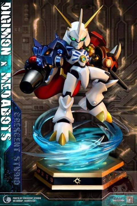 Crescent studio - Omegamon x Medarot DIGIMON ดิจิม่อนแอดเวนเจอร์ ดิจิ ...