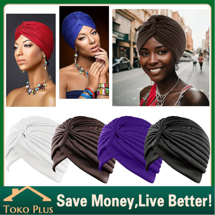 Turban Kinanti Elegan - Instant Turban Jersey Muslim Hijab Turban ...
